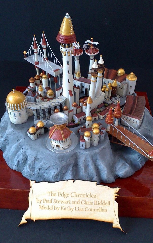 A Model of Sanctaphrax by Kathy Lisa Connelan : r/EdgeChronicles